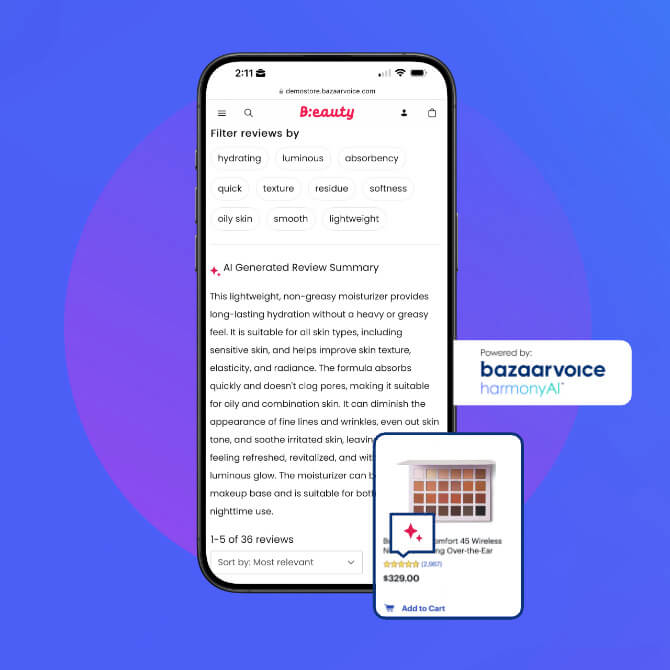 5 HarmonyAI-powered features to boost review engagement and collection | Bazaarvoice